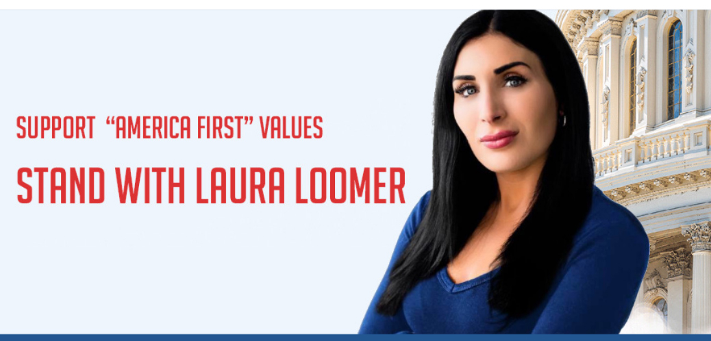Laura Loomer : Stop the Bias, America First Values, Stand with Laura ...